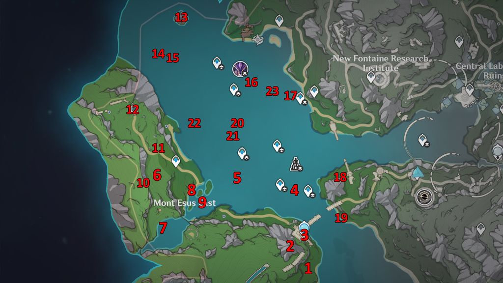 Genshin Impact Hydroculus locations | GamesRadar+