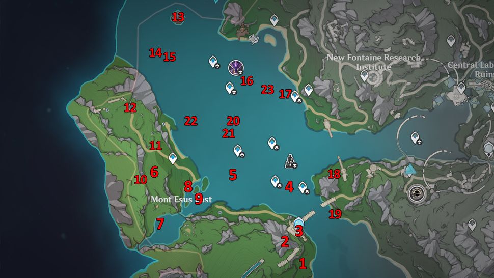 Genshin Impact Hydroculus locations | GamesRadar+