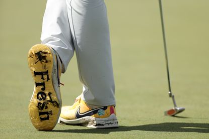 What Are Brooks Koepka's Yellow Nike Shoes At The Masters? | Golf Monthly