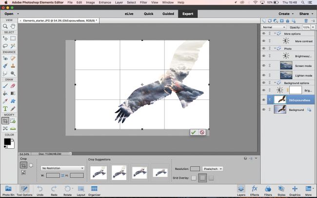 How to create a double exposure in Photoshop Elements | Digital Camera ...
