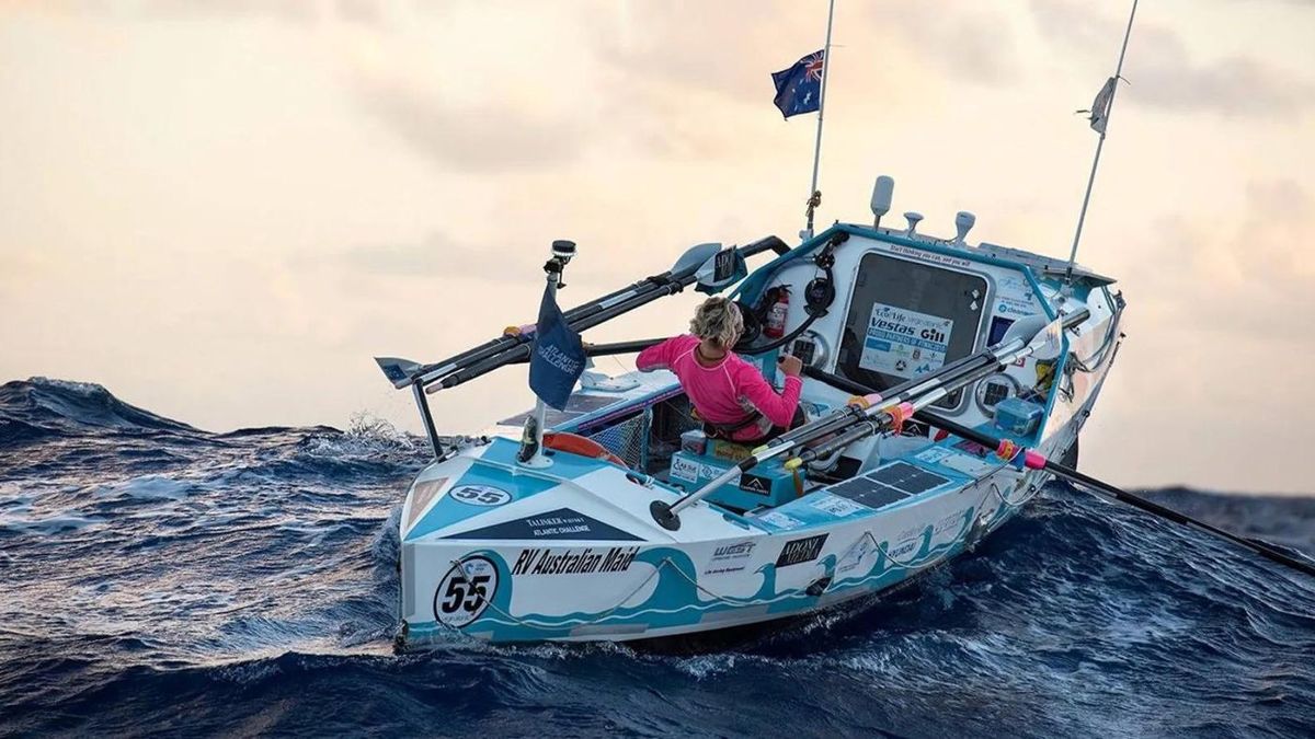 Australian Michelle Lee is first woman to row solo across the Pacific ...