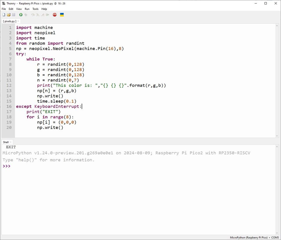 How to install MicroPython for RISC-V on the Raspberry Pi Pico 2 | Tom ...