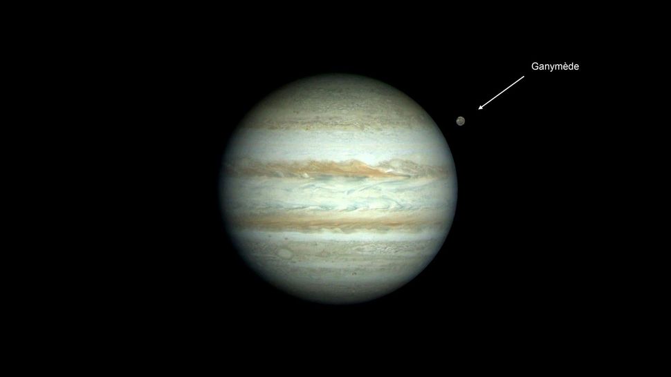 Earth-observing satellite captures rare photos of Jupiter and its moons ...