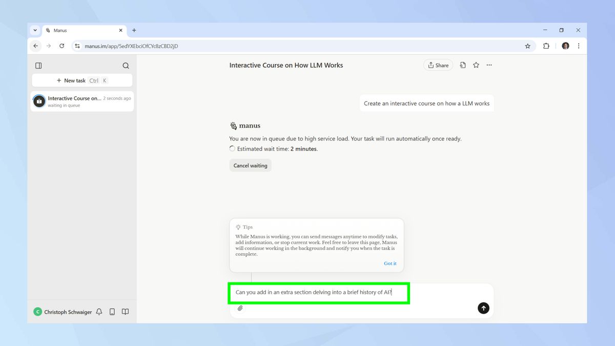Manus AI: how to get started and what it can do | Tom's Guide