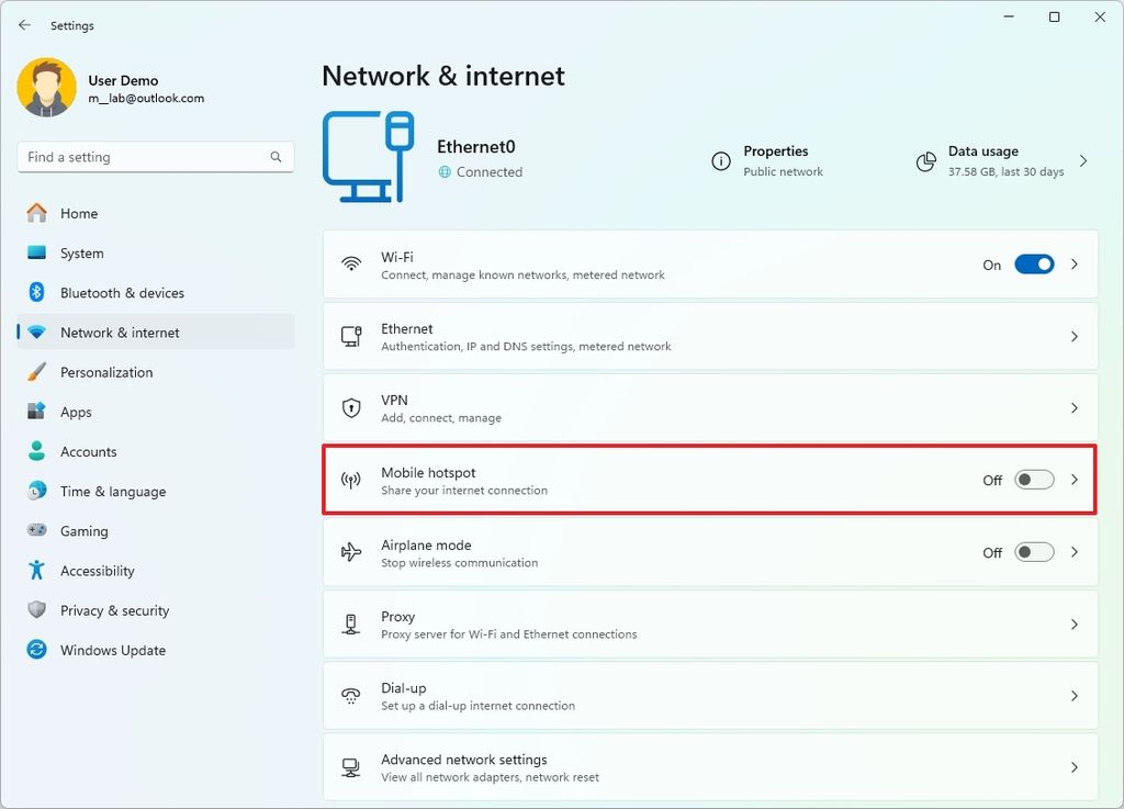 How to convert your PC into a mobile hotspot on Windows 11 | Windows ...