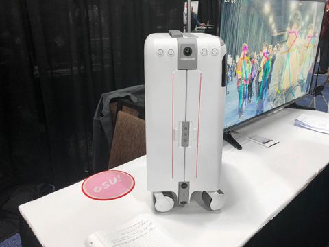 Self-Driving Luggage Just Followed Me Around at CES 2018 | Tom's Guide