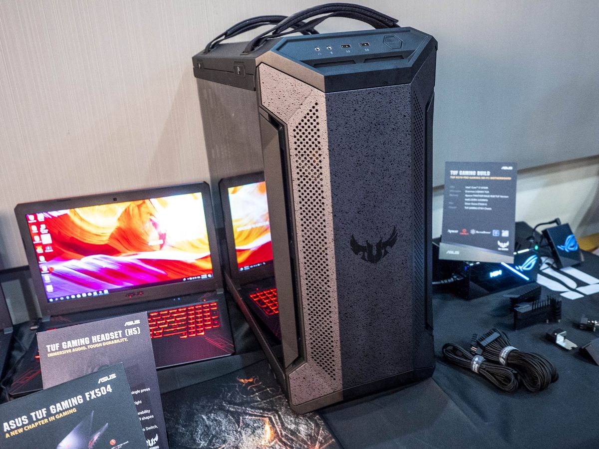 ASUS's durable TUF lineup gets a new chassis, mouse, keyboard, and ...