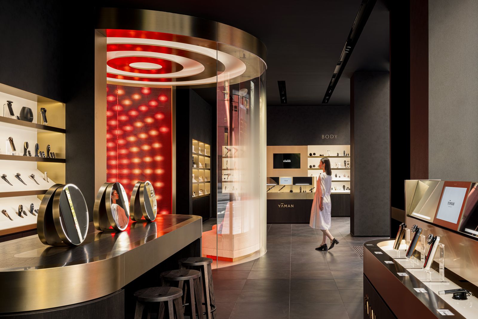 Ya-man Tokyo store opens, with futuristic interiors | Wallpaper*