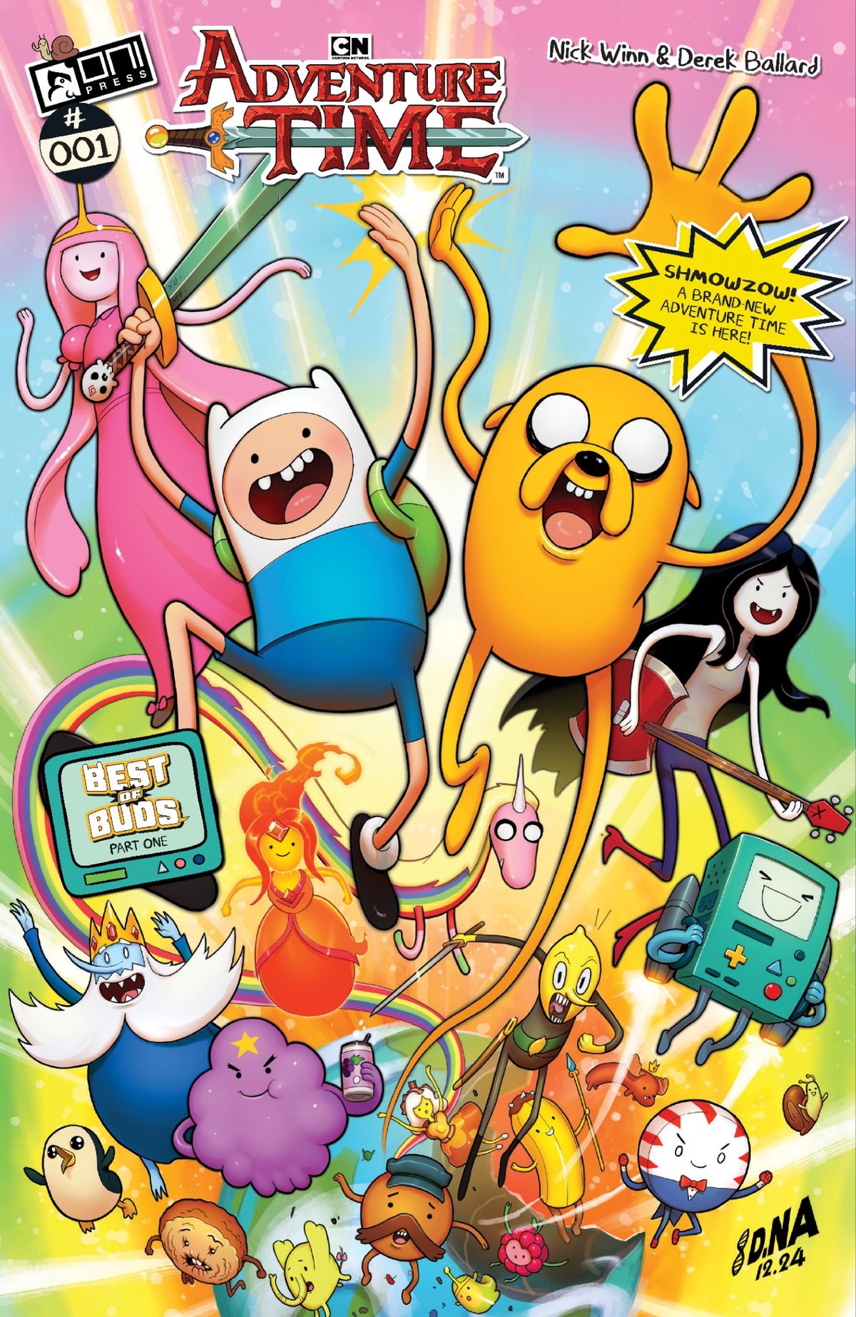 Oni Press shares an exclusive preview of the first Adventure Time comic ...