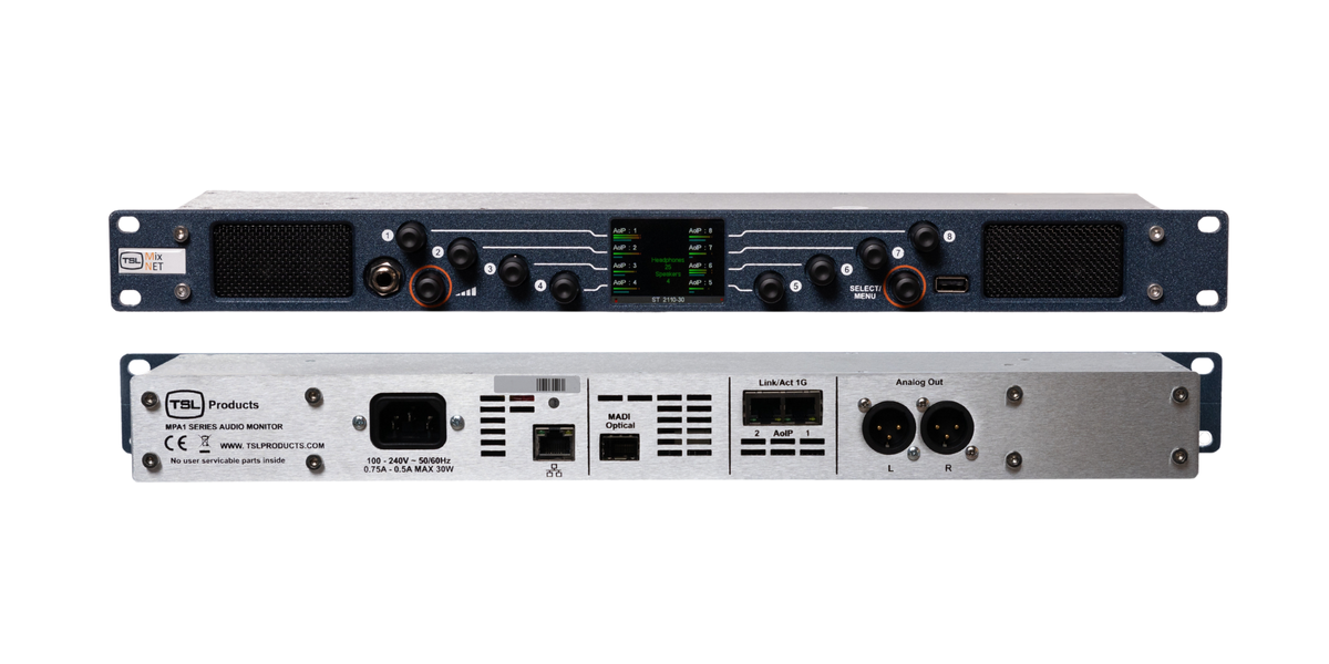 TSL to Unveil IP Audio Monitor/Mixer at IBC 2023 | TV Tech
