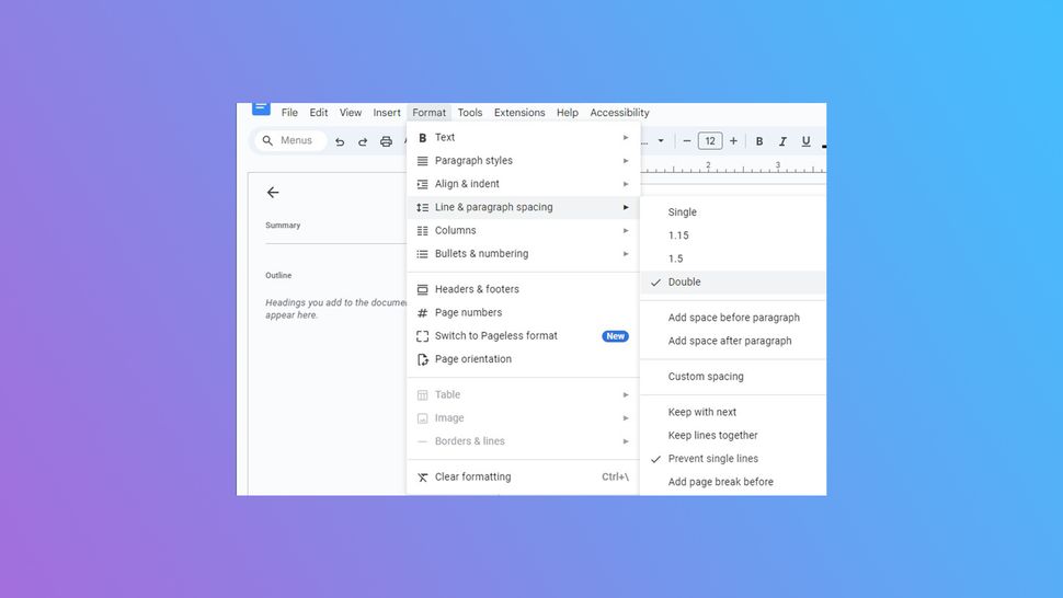 How to double space in Google Docs | Laptop Mag
