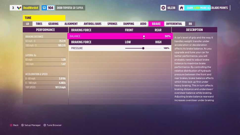 Forza Horizon 5 tuning guide: How to tune cars, what every setting ...