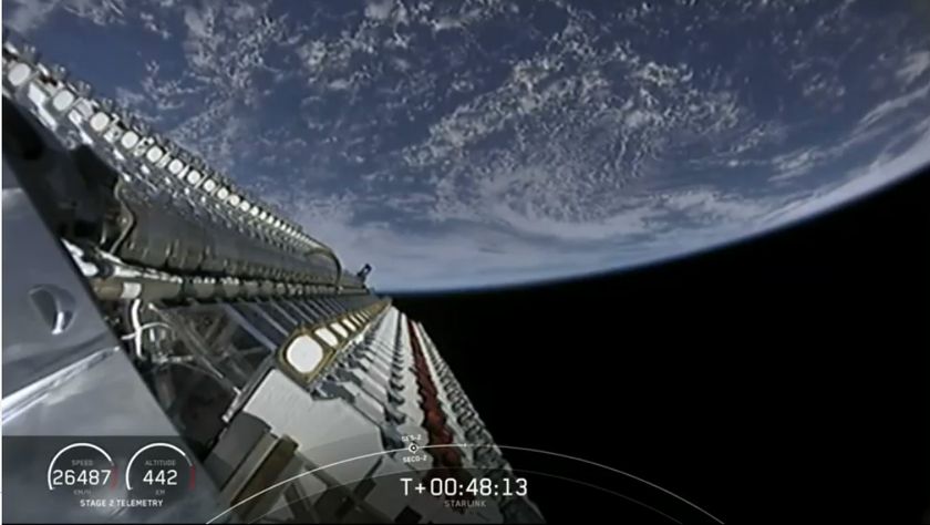 SpaceX's 1st Starlink Internet Satellite Megaconstellation Launch in ...