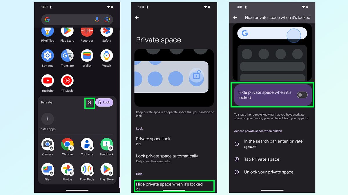 How to set up Private Space in Android 15 beta | Tom's Guide