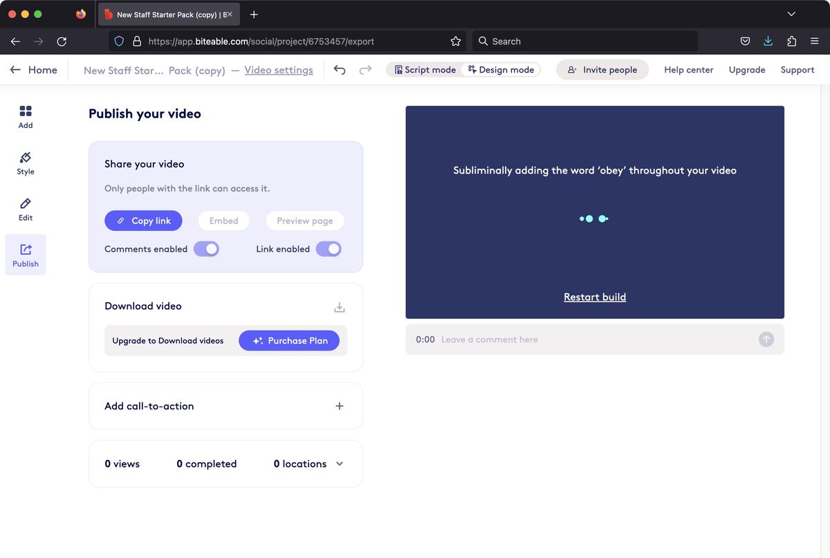Biteable review | TechRadar