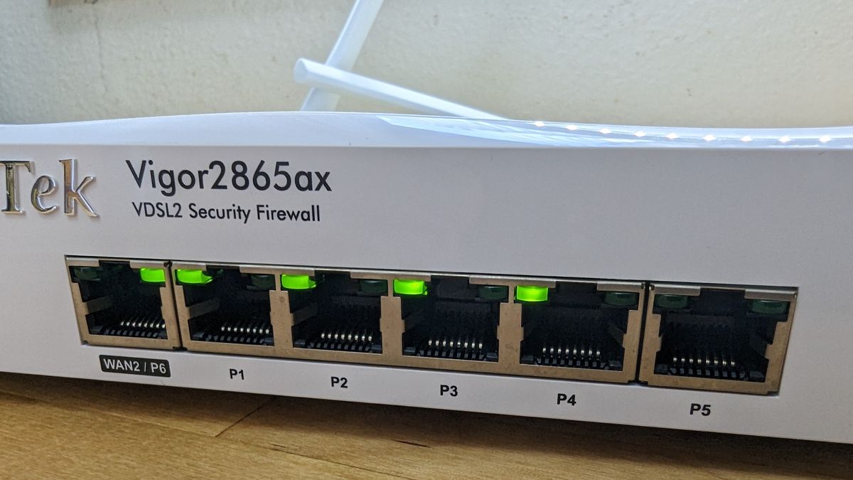 DrayTek Vigor2865ax review | TechRadar