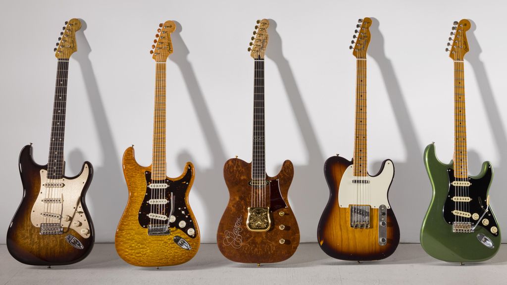 Fender Custom Shop Master Builders create five stunning guitars for ...