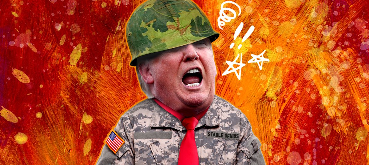 The man in charge of the world's most powerful military is a deranged ...