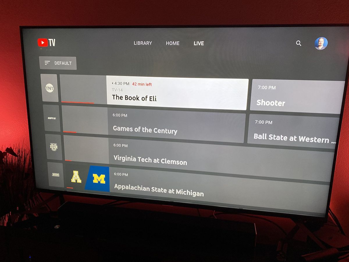 YouTube TV listings are all kinds of broken tonight | What to Watch