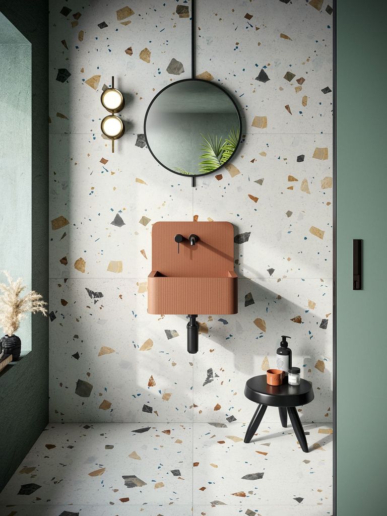 Terrazzo bathrooms: 12 ideas and design advice | Homes and Gardens