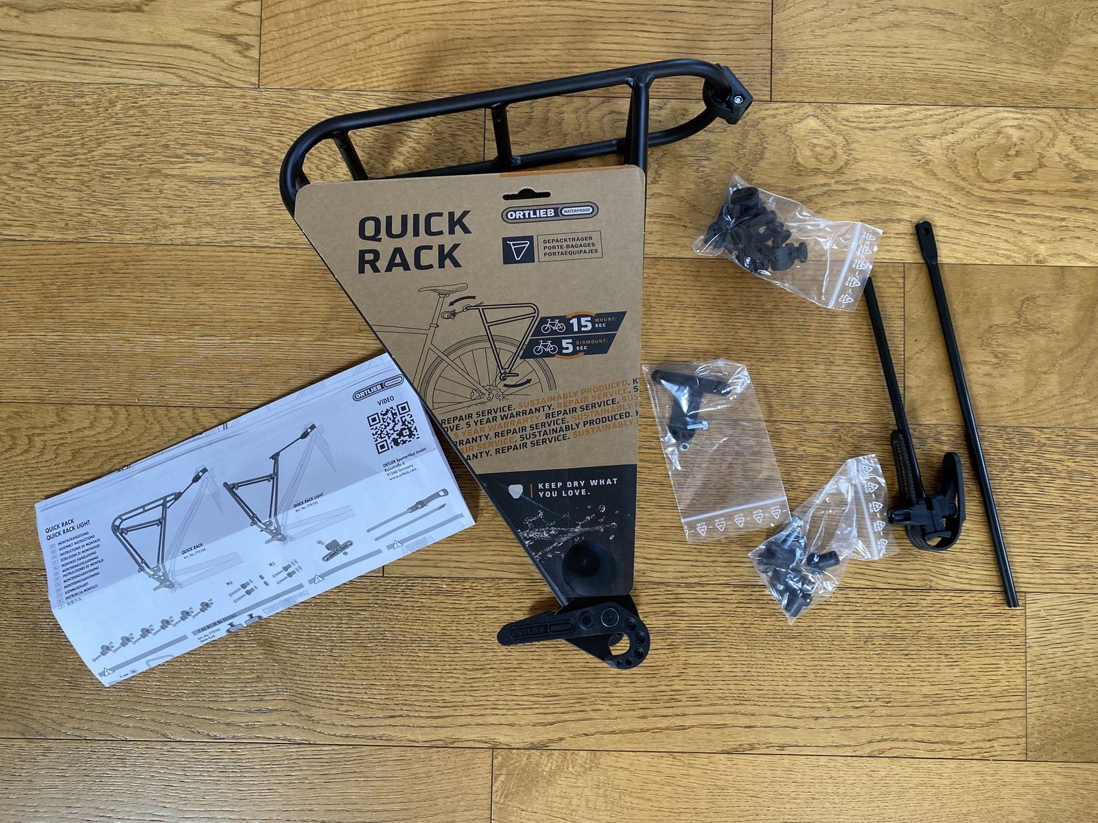 Ortlieb Quick Rack review - the bikepacking struggle is real... until ...