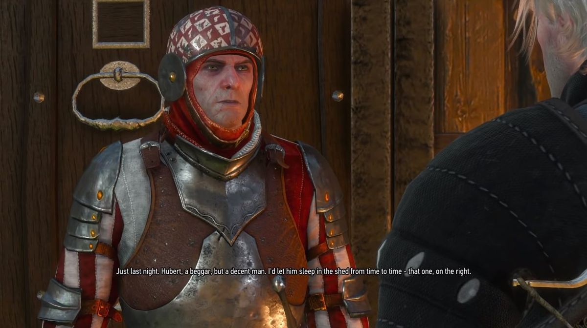 The Witcher 3 Following the Thread mission: find a contract in Hierarch ...