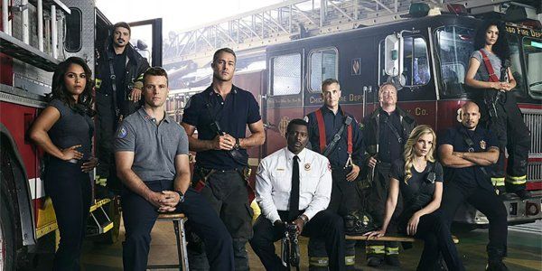 The Chicago Fire Actors Talk About That Big Kiss | Cinemablend