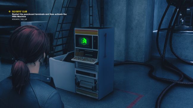 Control punch card puzzle to fix the HRA Machine | GamesRadar+