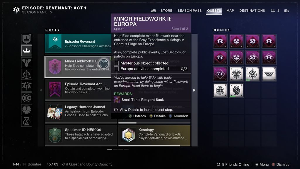 Destiny 2 tonics explained: How to discover new recipes and earn ...