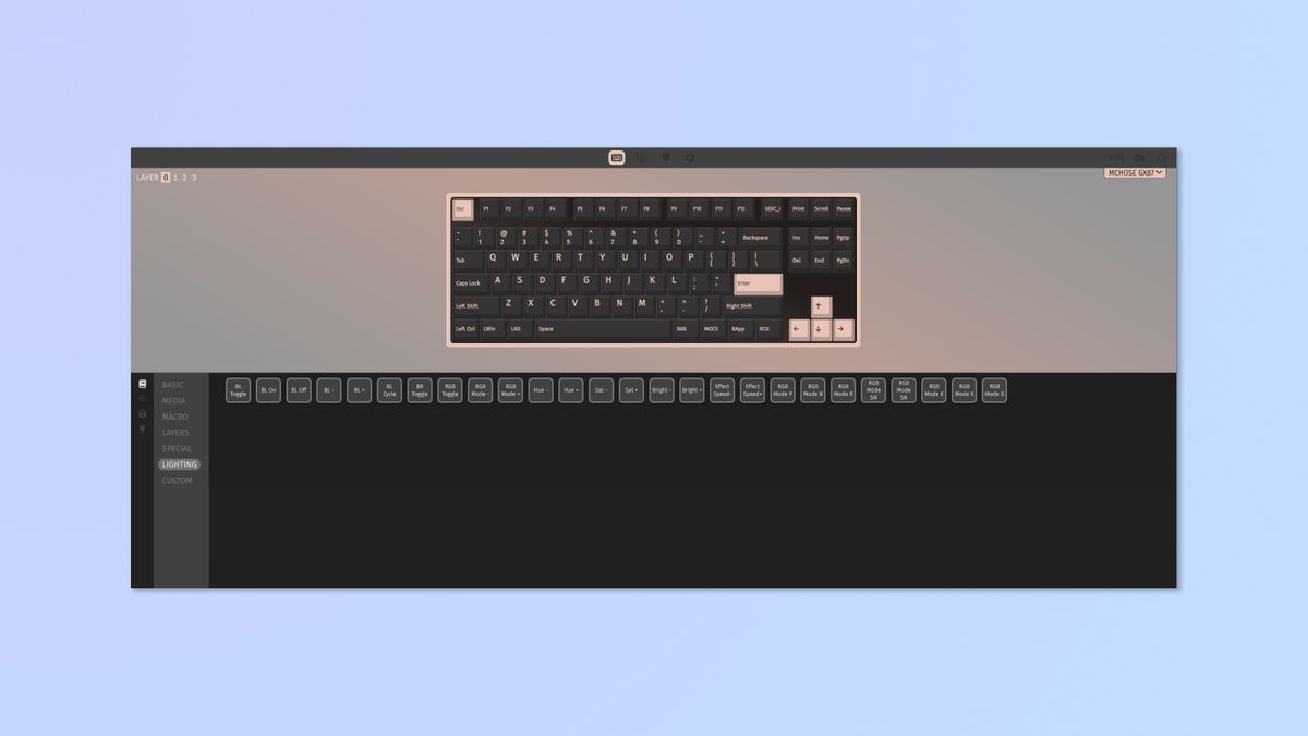 MCHOSE GX87 review | Tom's Guide