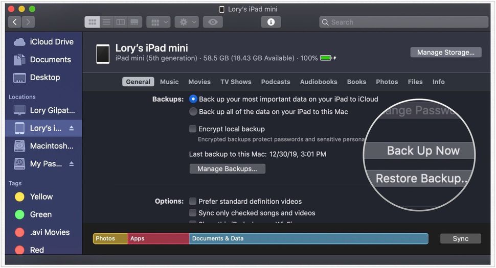 How to move your iPhone or iPad backups to an external hard drive | iMore
