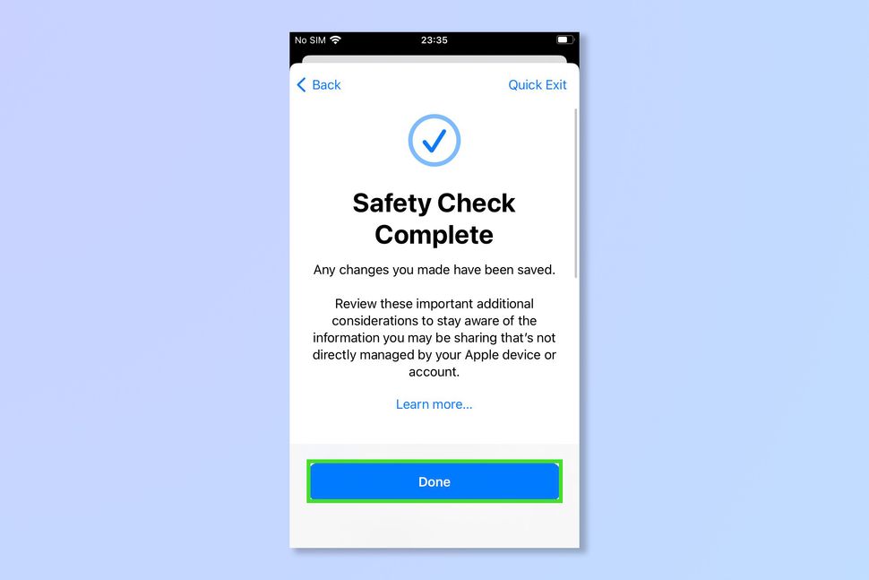 How to use Safety Check on iPhone | Tom's Guide