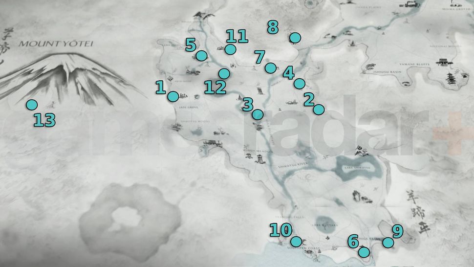 All Ghost of Yotei Altars of Reflection locations | GamesRadar+