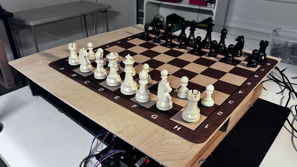 This Raspberry Pi-powered chess board robot moves pieces automatically | Tom's Hardware