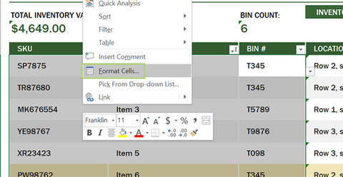How to protect cells, columns, and rows from accidental editing in ...