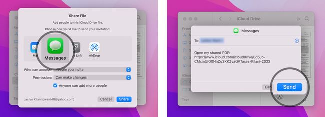 How to share a document using the Files app and iCloud Drive on iPhone ...