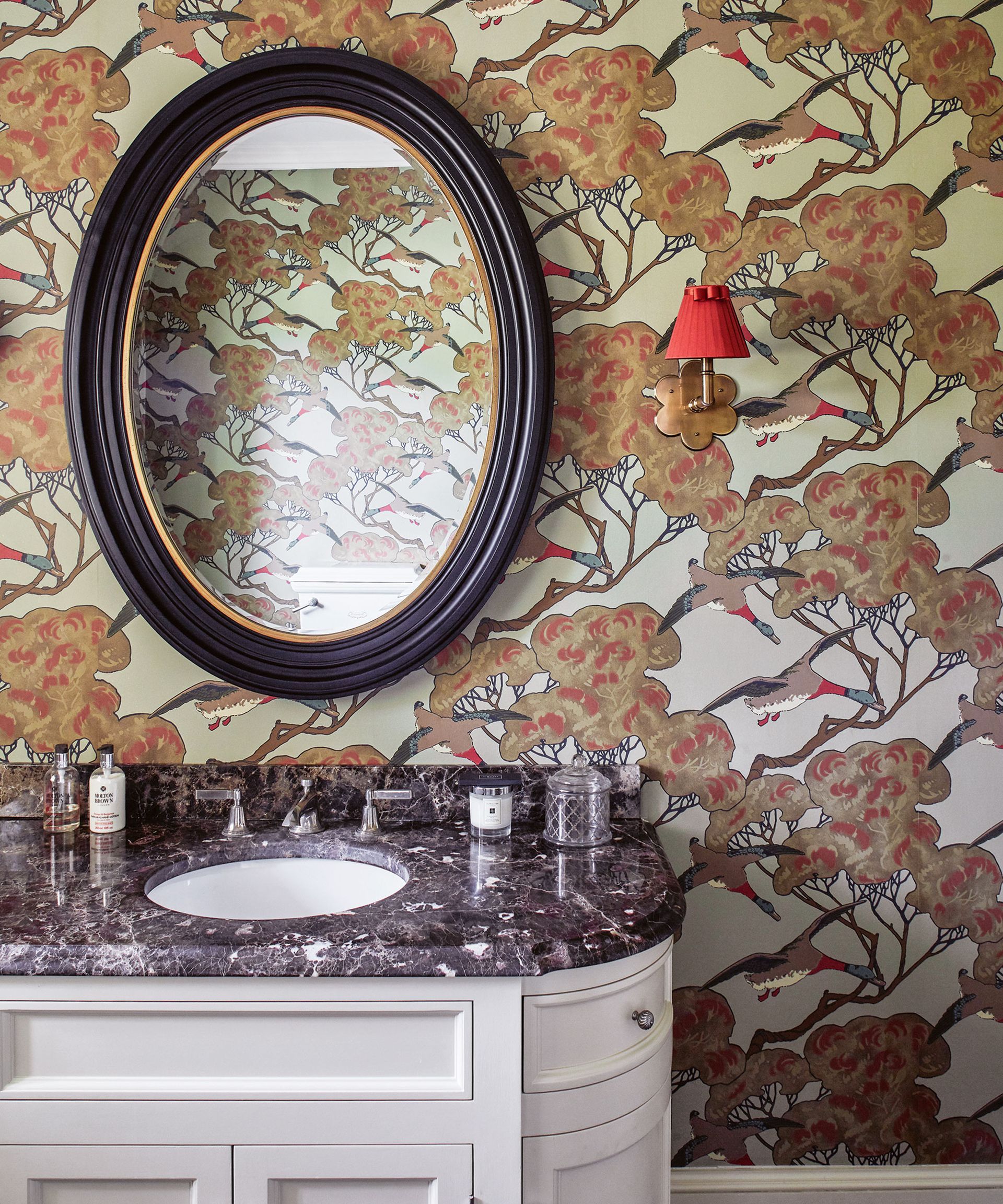 Red bathroom ideas: 10 ways to create a bold statement | Homes and Gardens