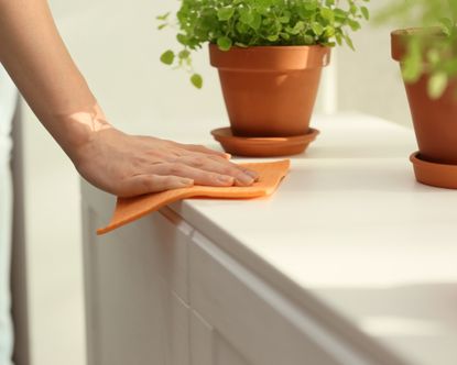 How to deep clean a small entryway according to experts | Real Homes