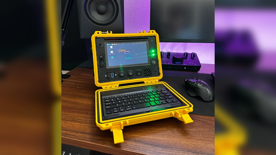 This Raspberry Pi Pelican Cyberdeck Is Ready For Hack tion Tom s Hardware