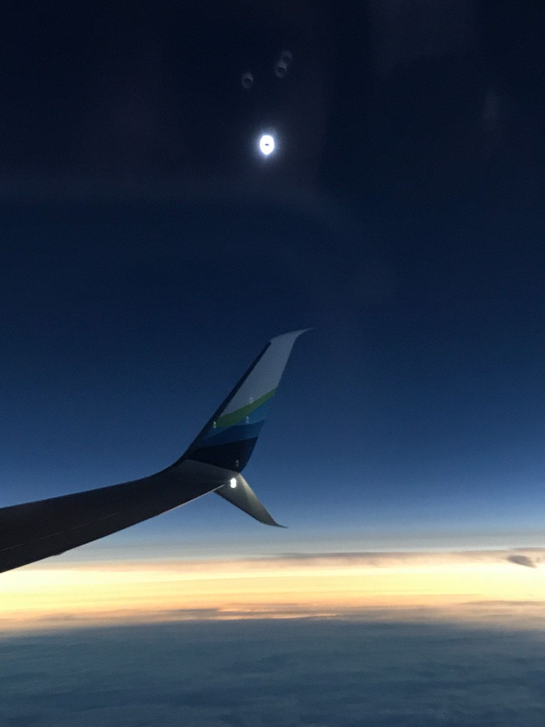 Photos: Great American Solar Eclipse Seen from a Plane | Space