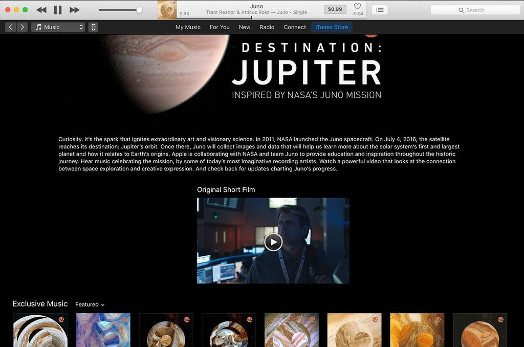 Songs to Orbit Jupiter By: NASA, Apple Link Musicians to Juno Mission ...