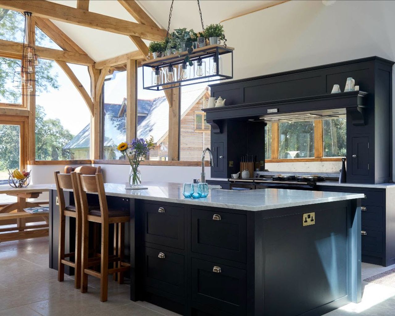 11 farmhouse kitchen island ideas – cozy and rustic designs | Real Homes