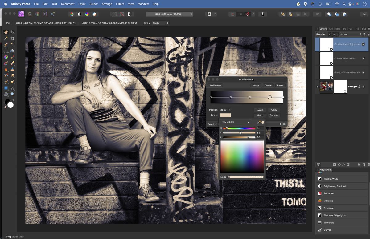 Try these FREE tinting treatments to master monochrome in Affinity ...