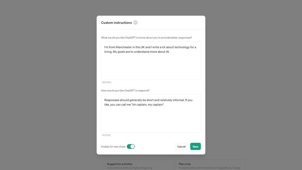 How to use ChatGPT – 7 tips for beginners | TechRadar