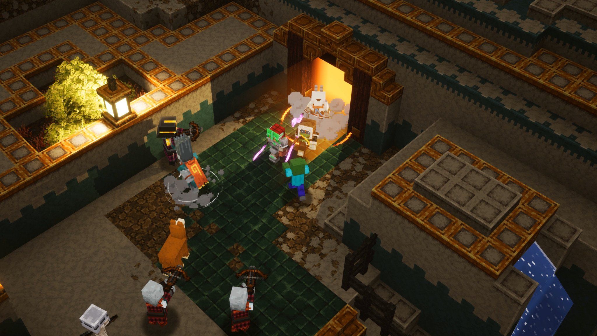 Minecraft Dungeons officially adds cross-play support, confirms cross ...