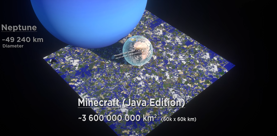 I'm utterly bemused by the size of these video game maps | Creative Bloq