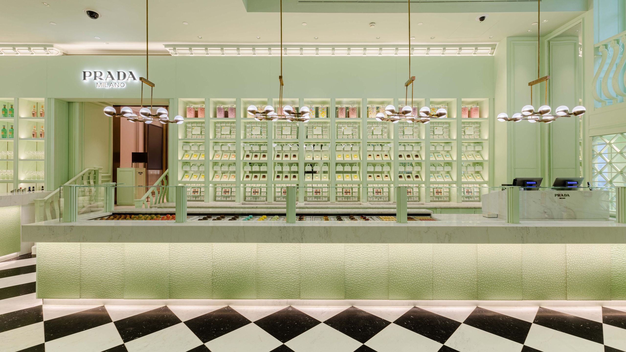 Inside Harrods’ Prada Caffè, a candy box of Italian delights | Wallpaper*