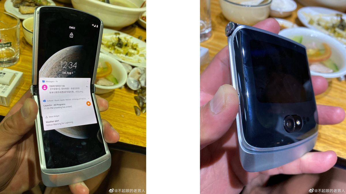 Motorola Razr 2020 leaked images point to a redesign for the foldable ...