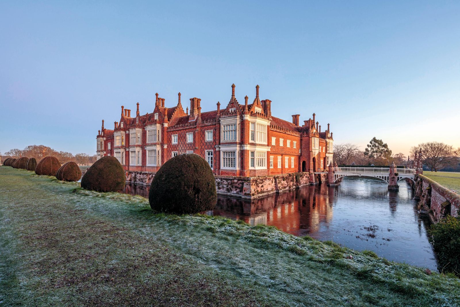 Helmingham Hall: The ancient garden at a medieval hall where the ...