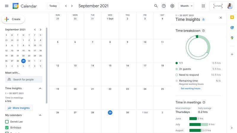 How to use Google Calendar Time Insights to track your productivity ...